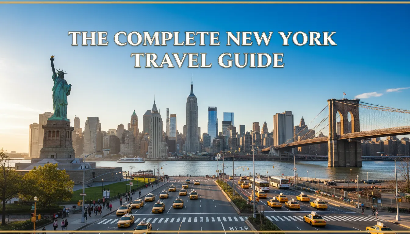 The Ultimate New York Travel Guide for First-Timers